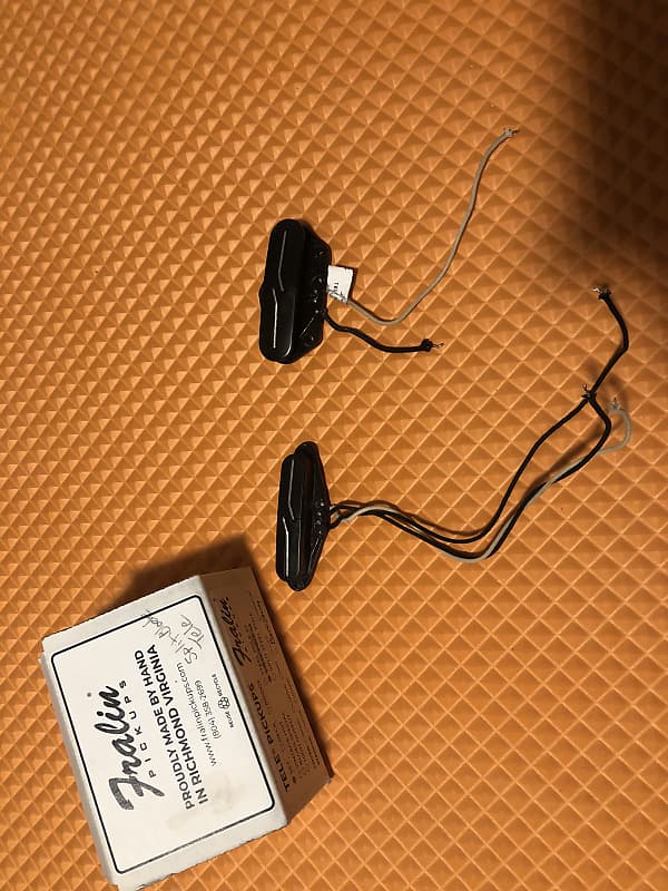 Fralin Split Blade Black Boutique Telecaster noiseless Rail | Reverb