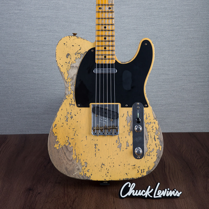 Fender Custom Shop '54 Telecaster Super Heavy Relic Electric | Reverb