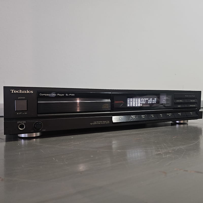 Technics SL-P120 Compact Disc CD Player, Japan 1987, Vintage, | Reverb