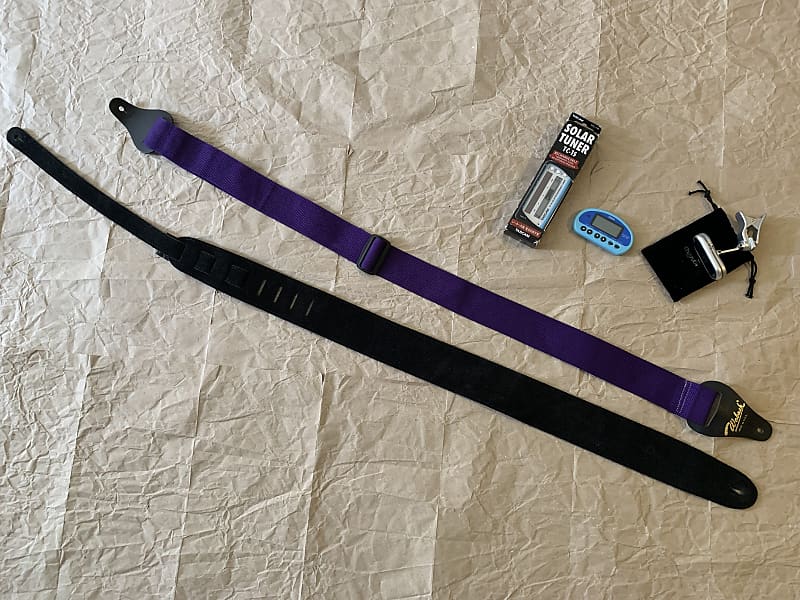 Perri’s Leathers Suede Strap - Dark Blue, Wabash USA | Reverb