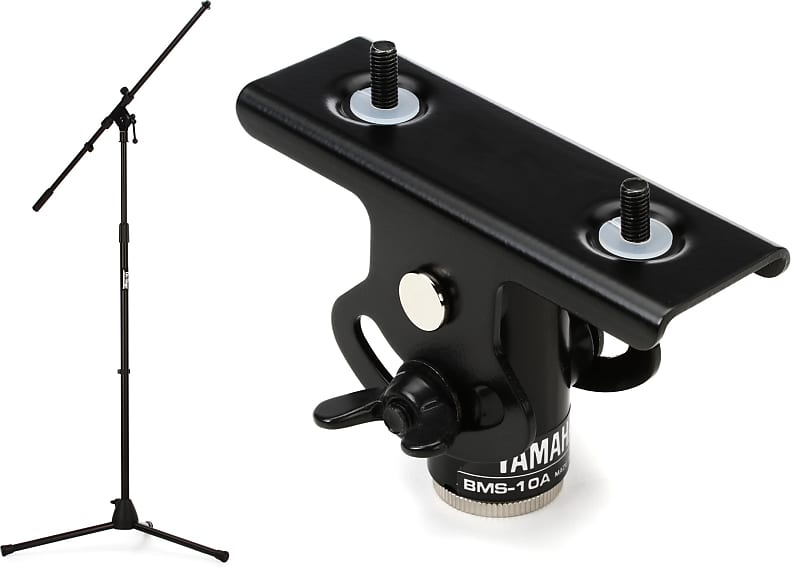 On-Stage Stands MS7701B Euro Boom Microphone Stand - Black | Reverb