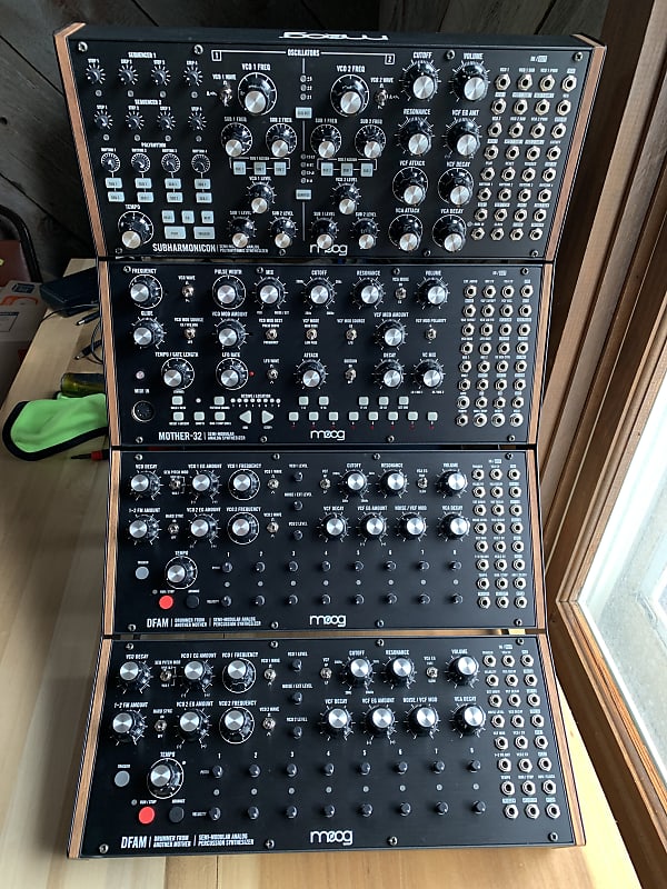 Moog Mother 32 Dfam Subharmonicon | Reverb