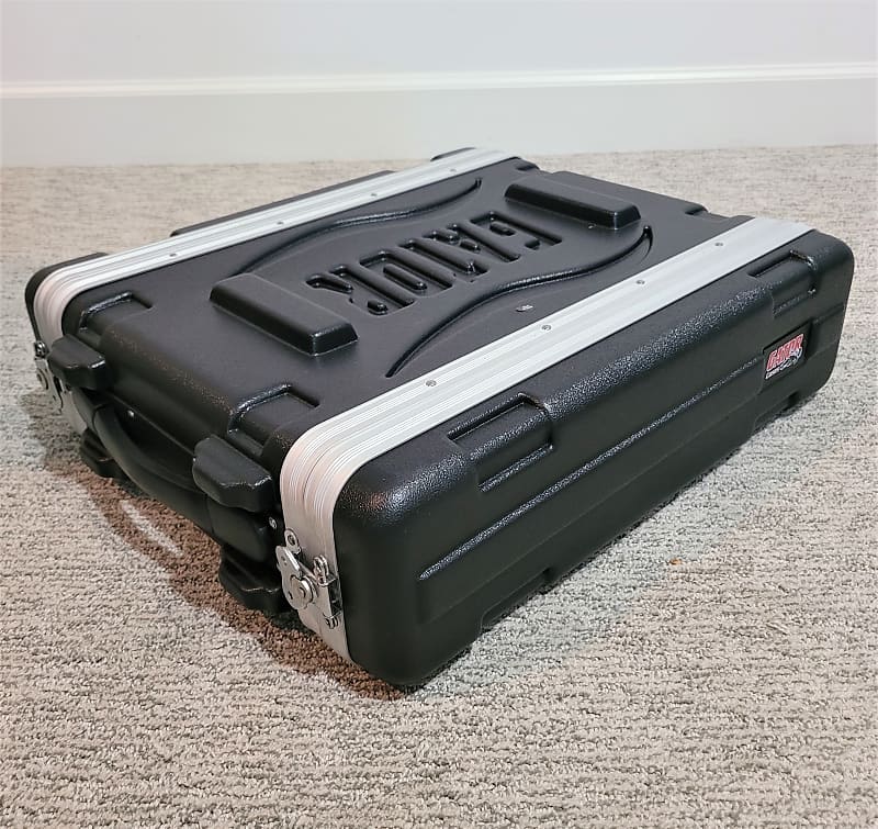 Gator GR-2S Standard Shallow Rack Case 2U rackmounts, molded | Reverb