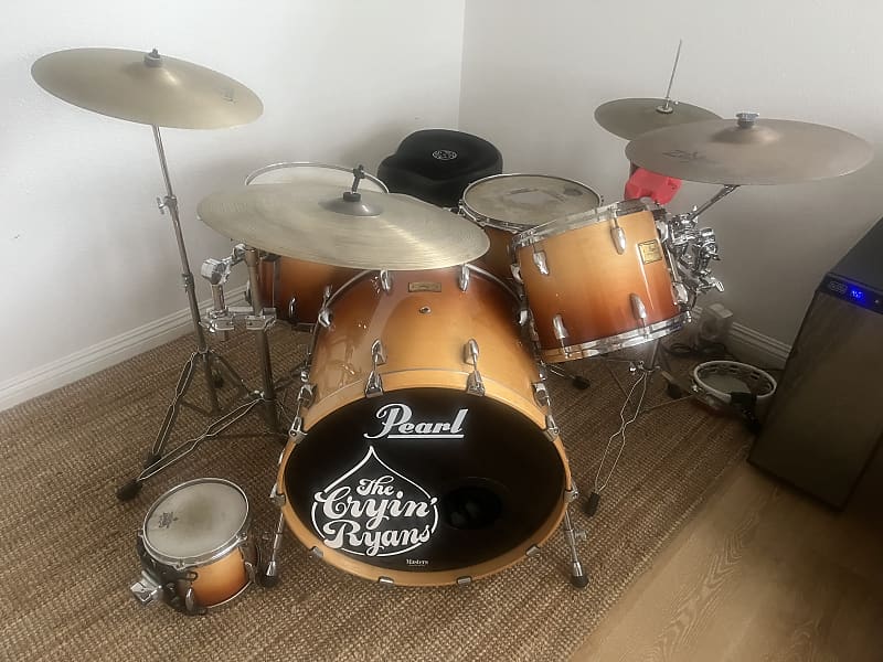 Pearl Masters Custom Maple 1999-2006 - Sunrise Fade | Reverb