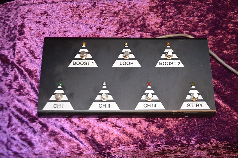 Bogner Ecstasy Footswitch - RARE!!! 2000s - Black/White | Reverb