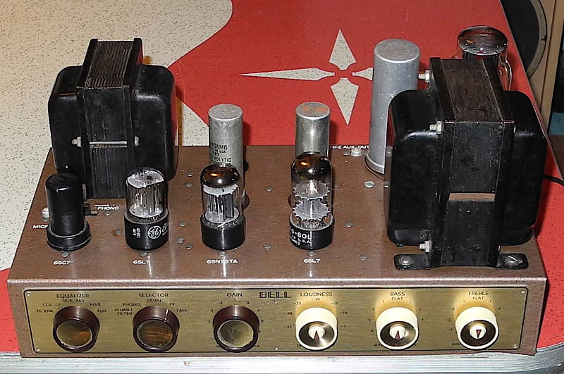 Vintage Bell Sound 2200C Tube HiFi Amplifier! 2200 C Mono Amp | Reverb