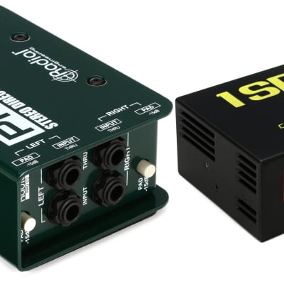 Radial ProD2 2-channel Passive Instrument Direct Box Bundle | Reverb