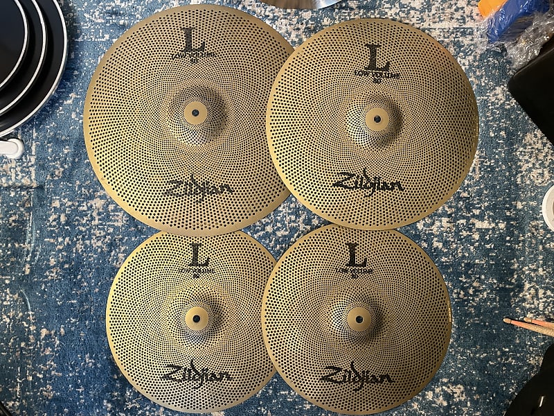 14” 16” 18” Zildjian L80 Low Volume Cymbal Pack | Reverb