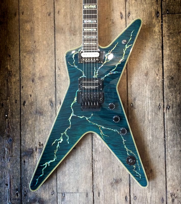 2005 Washburn Dimebag Daryl Boogie Bolt in Trans Green finish | Reverb