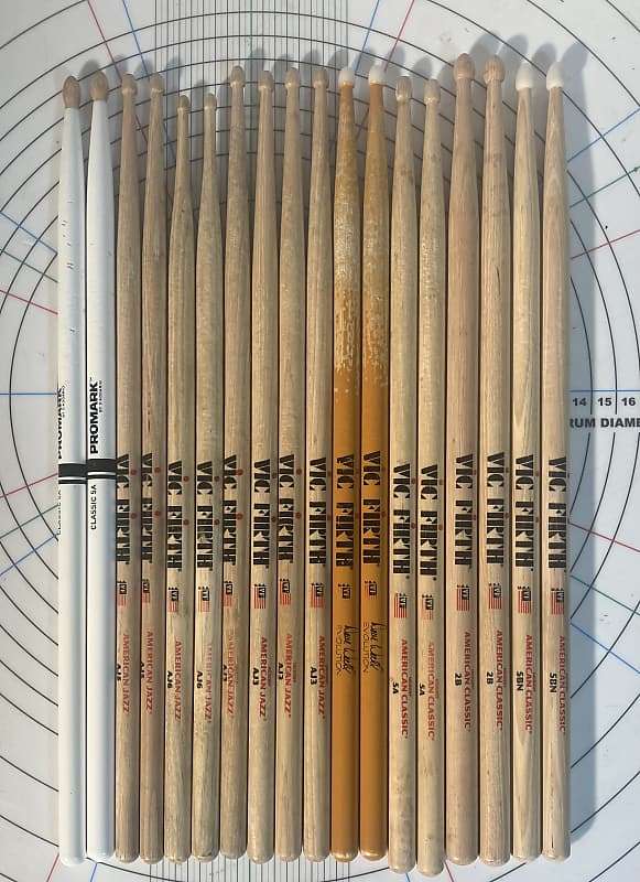 Vic Firth Pro Mark 5A Weckl AJ5 AJ6 AJ3 2B 5BN | Reverb