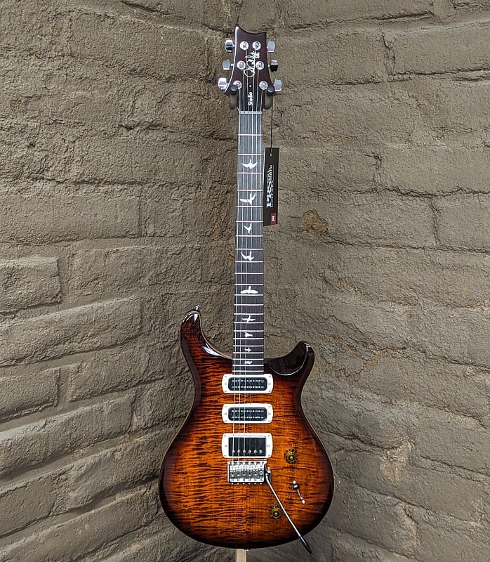 PRS SE Studio Electric Guitar - Orange Tiger Smokeburst | Reverb