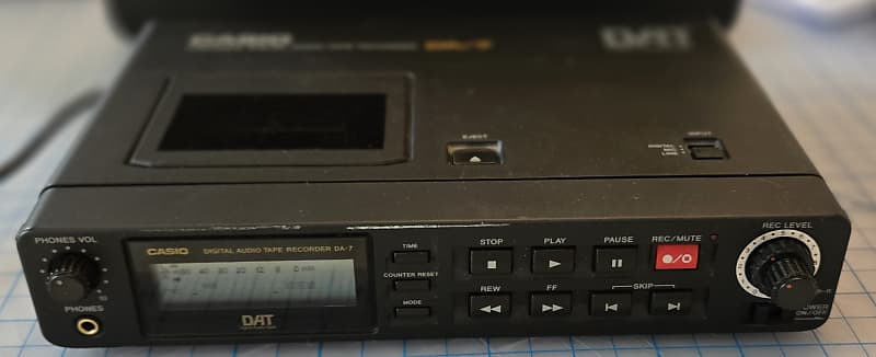 CASIO DA-7 DAT RECORDER (circa 1990s) FULLY FUNCTIONAL - 2 | Reverb UK
