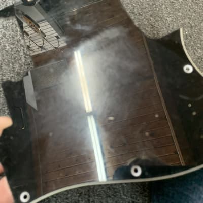 Squier Jaguar Bass Pickguard - Black | Reverb