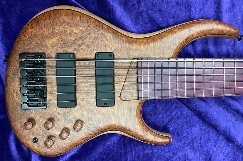 MTD U.S.A. 634/24 6-String, Audi Redwood Burl '10' Top / | Reverb