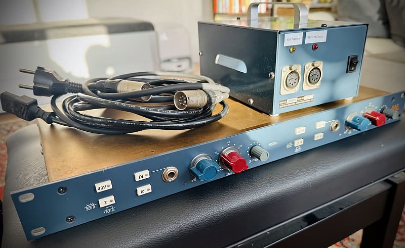 Studio Preamp BAE 1272A / 1073 MP Dual Channel Preamp /w PSU | Reverb