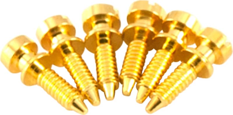 Kluson USA Brass Intonation Screw Set Of 6 For Wired ABR-1 | Reverb