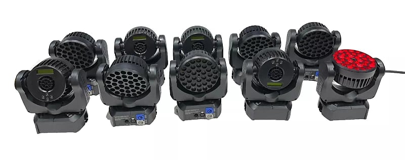 Martin Mac 101 Led Moving Head wash (Pair) THS | Reverb