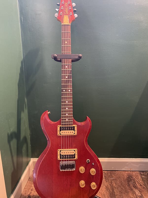 Aria Aria Pro II Cardinal Series CS-250 1980 Red Kurt Cobain | Reverb