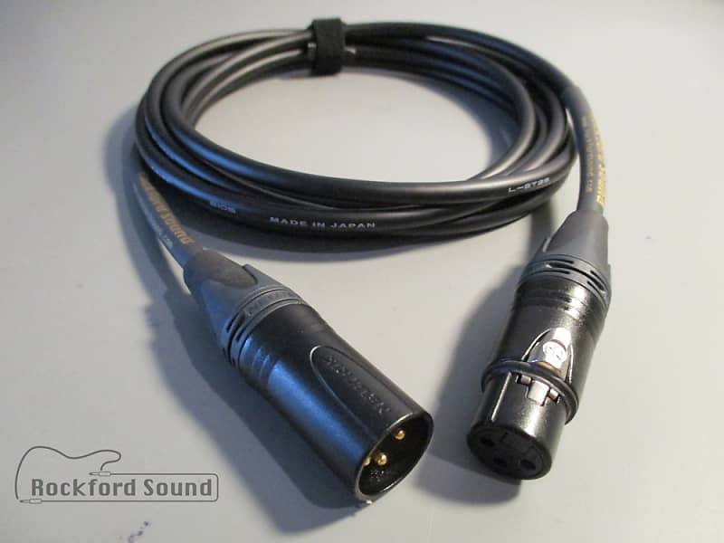 Canare L-2T2S | 90 FT | Gold Male XLR to Female XLR Mic Cable | Reverb