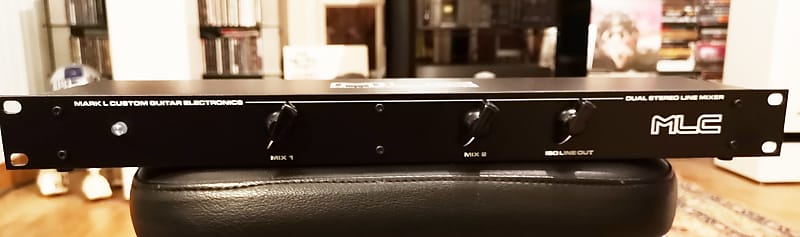 MLC Mark L Custom Dual Stereo Line Mixer 2019 black | Reverb