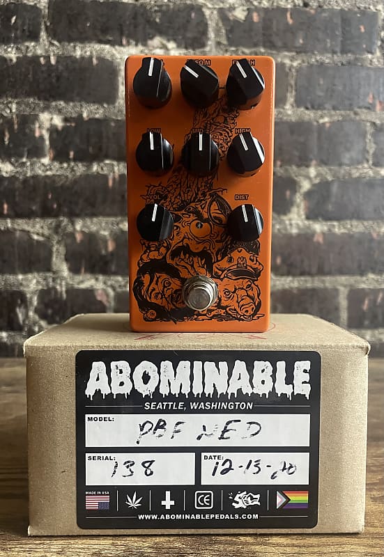 Abominable Electronics Chaotic Evil Ned Pedalboard Friendly | Reverb