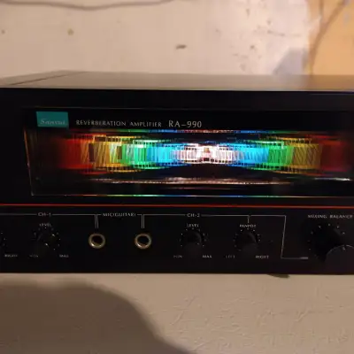 Sansui RA-990 Reverberation Amplifier 1983 Black | Reverb