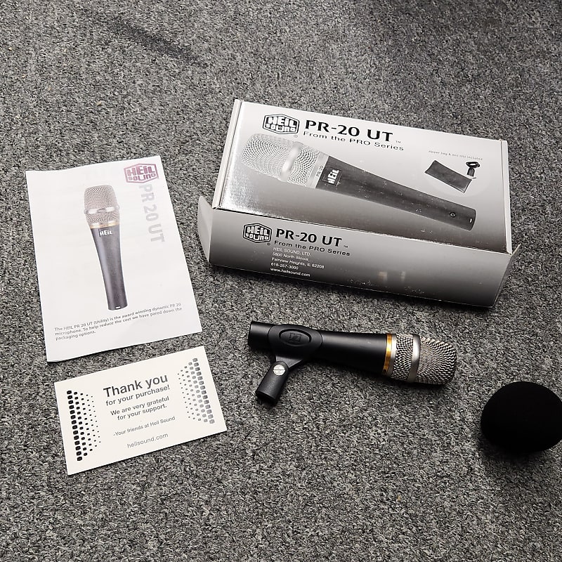 HeilSound PR-20 UT Utility Cardioid Dynamic Microphone | Reverb