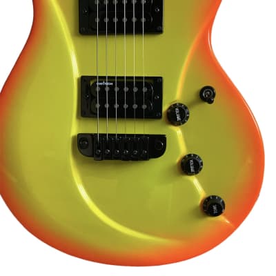 Switch Vibracell LP Style Guitar - Yellow Sunburst - | Reverb UK