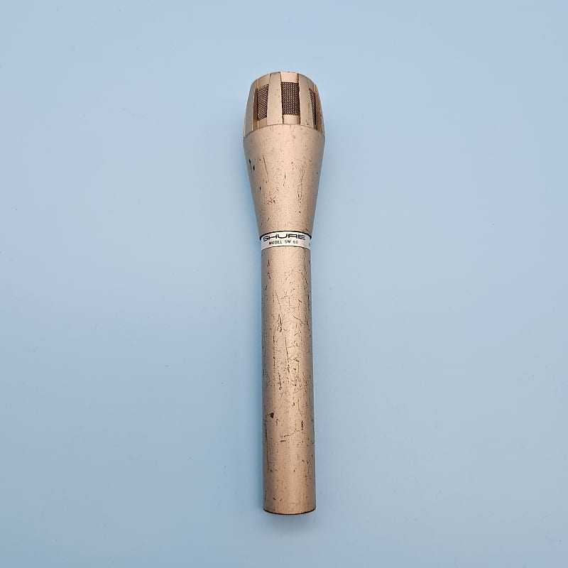 ☆Vintage 1980s Shure SM60 - Dynamic Omnidirectional | Reverb