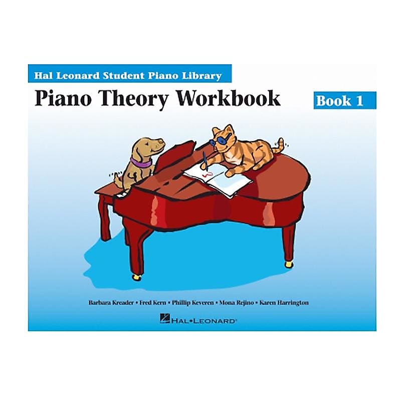 Piano Theory Workbook Book 1 Hal Leonard Student Piano | Reverb