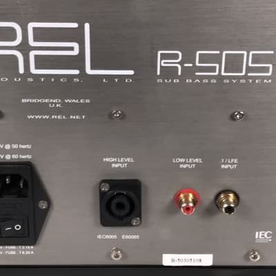 REL Acoustics R-505 Sub Bass System Subwoofer | Reverb
