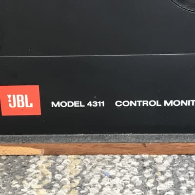 Vintage JBL Speakers Model 4311 WX-A Control Monitor Pair | Reverb