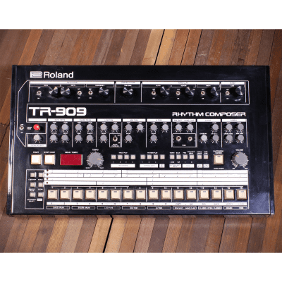 Roland TR-909 (Heavily Modded) - Black / Silver | Reverb