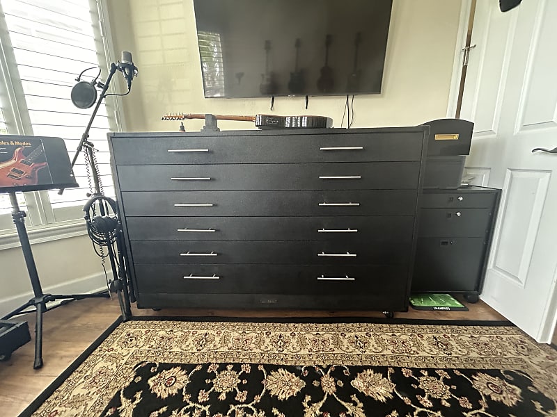 Custom Built Guitar Storage Cabinet | Reverb