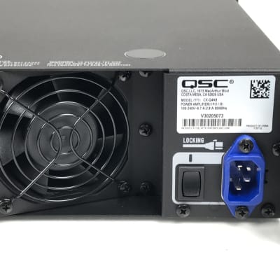 (New) QSC CX-Q4K8 Q-SYS Network Amplifier | Reverb