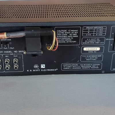 HH Scott 355R Vintage Stereo Receiver | Reverb
