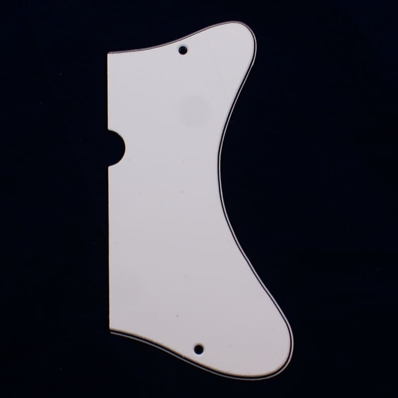 Custom Danelectro U2 Styel Guitar Pickguard ,3Ply White | Reverb