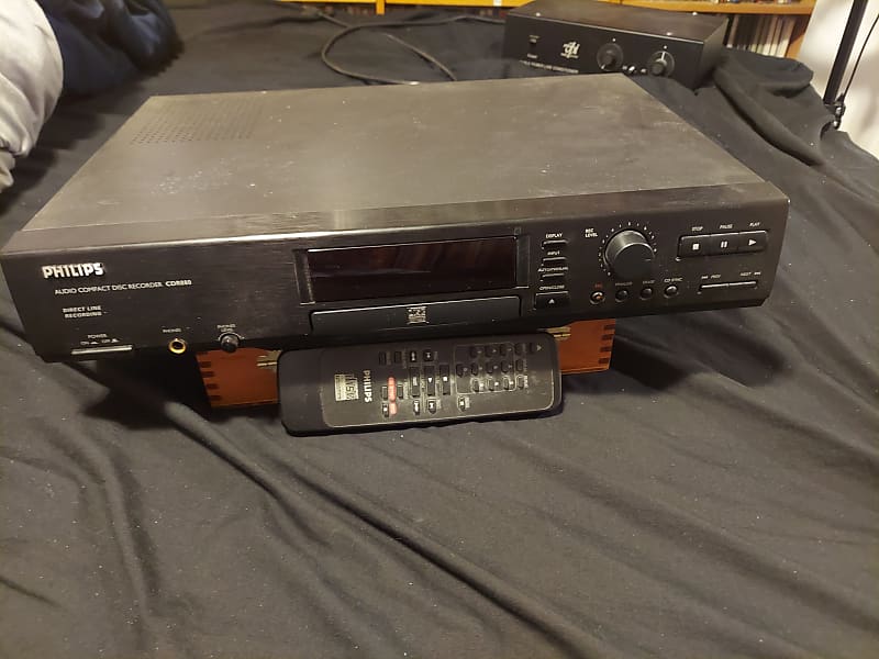 Philips PHILLIPS CDR880 Disc Recorder 2000 - Black | Reverb