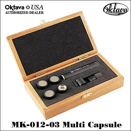 Oktava MK-012-03 Multi Capsule Pro Mic Kit - 2022 - Black - | Reverb