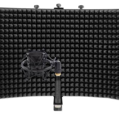 Acoustic Foam Sound Isolation Recording Shield Box Microphone | Reverb