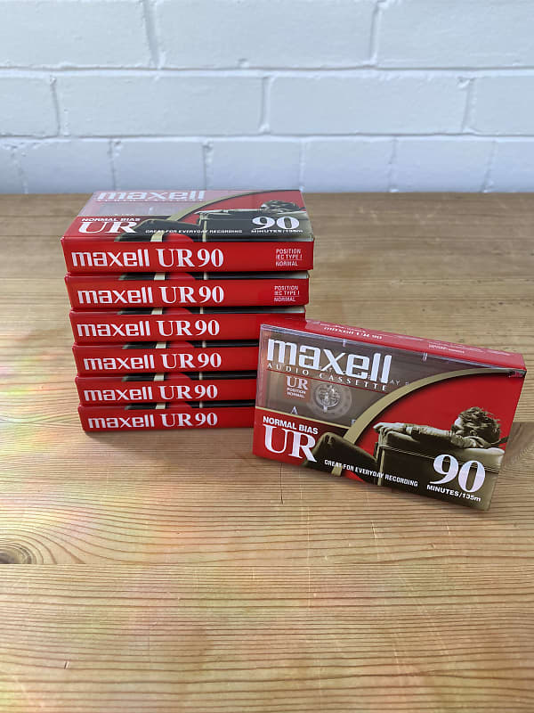 Maxell UR 90 Audio Cassette (7) | Reverb