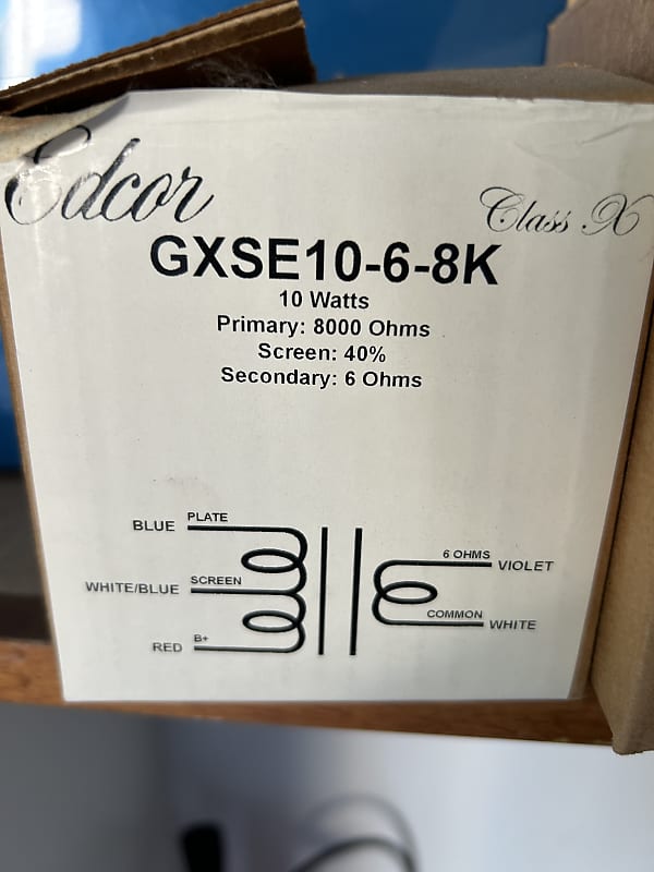 Edcor GXSE10-6-8k 2020-2021 | Reverb