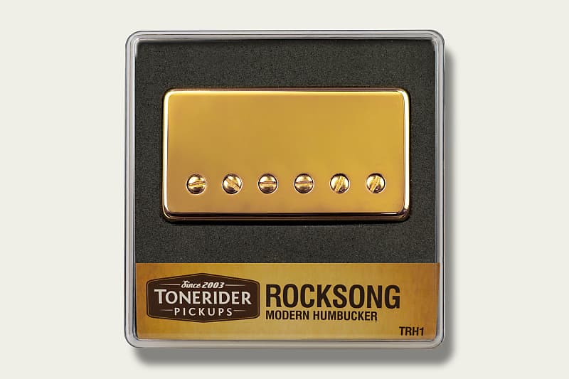 Tonerider Rocksong Humbucker Pickup Set Gold | Reverb