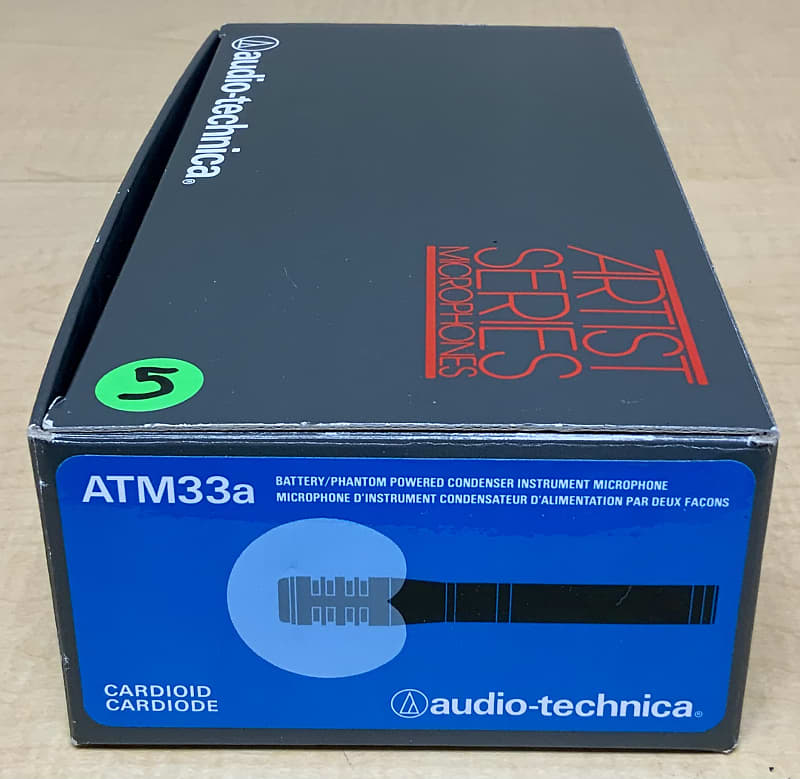 Audio-Technica ATM33a 2000s - Dark Gray | Reverb