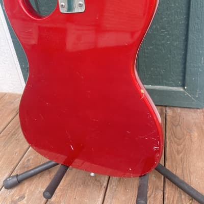 Kimberly /Teisco Tele Candy Apple Red with | Reverb Deutschland
