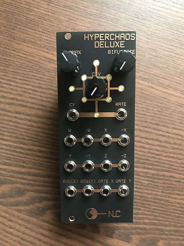 Nonlinearcircuits Hyperchaos Deluxe, Black, 3D Chaotic CV | Reverb UK