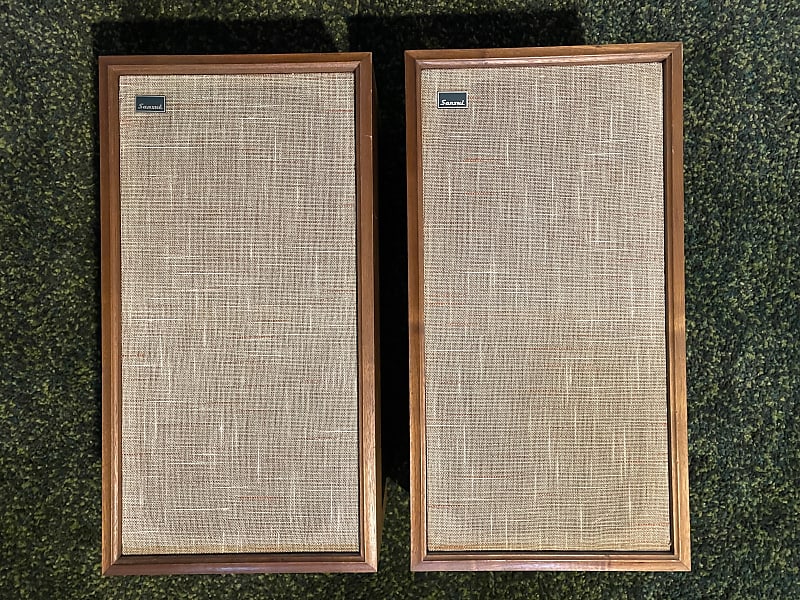 Vintage Sansui AS-200 3-Way Speakers | Reverb