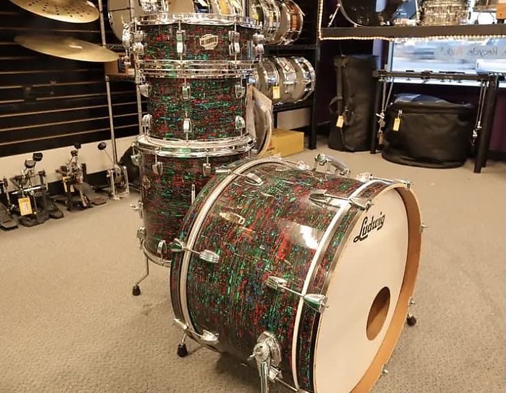 Ludwig Element SE 2009 Psychedelic Red | Reverb