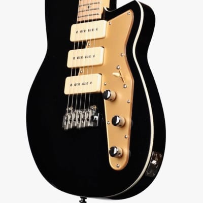 Reverend Jetstream 390 Midnight Black #57802 | Reverb