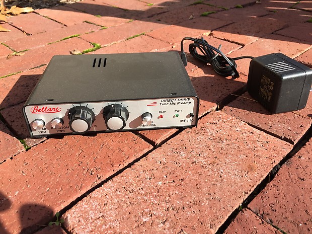 Bellari MP110 Tube Microphone Preamp | Reverb